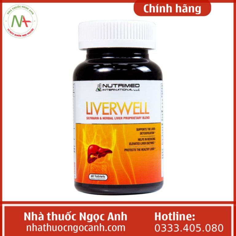 Thuốc Liverwell Nutrimed có tốt không? giá bao nhiêu? mua ở đâu