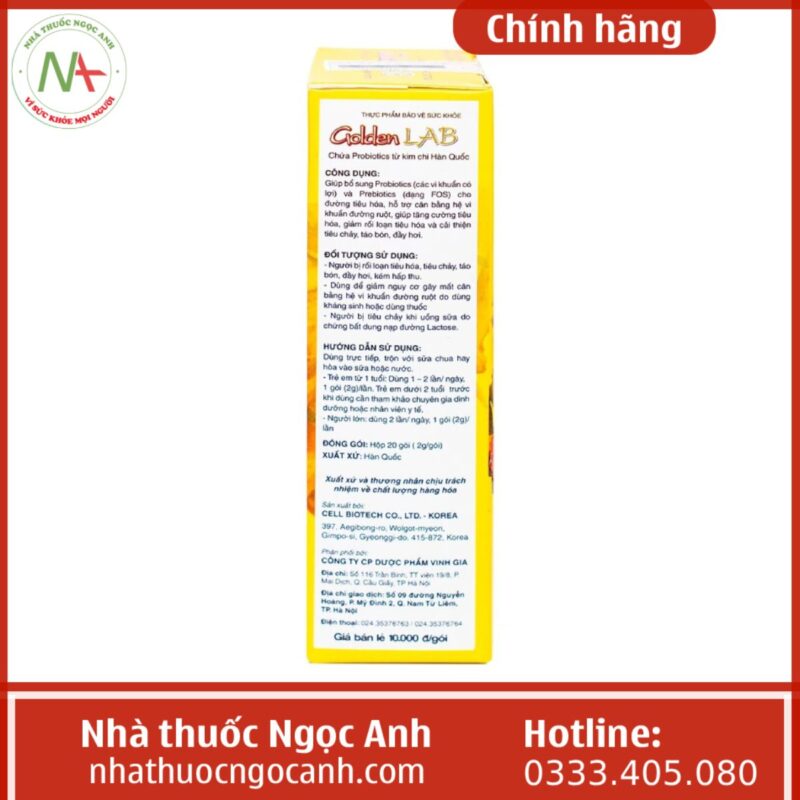 Thuốc Golden Lab có tốt không? giá bao nhiêu? mua ở đâu