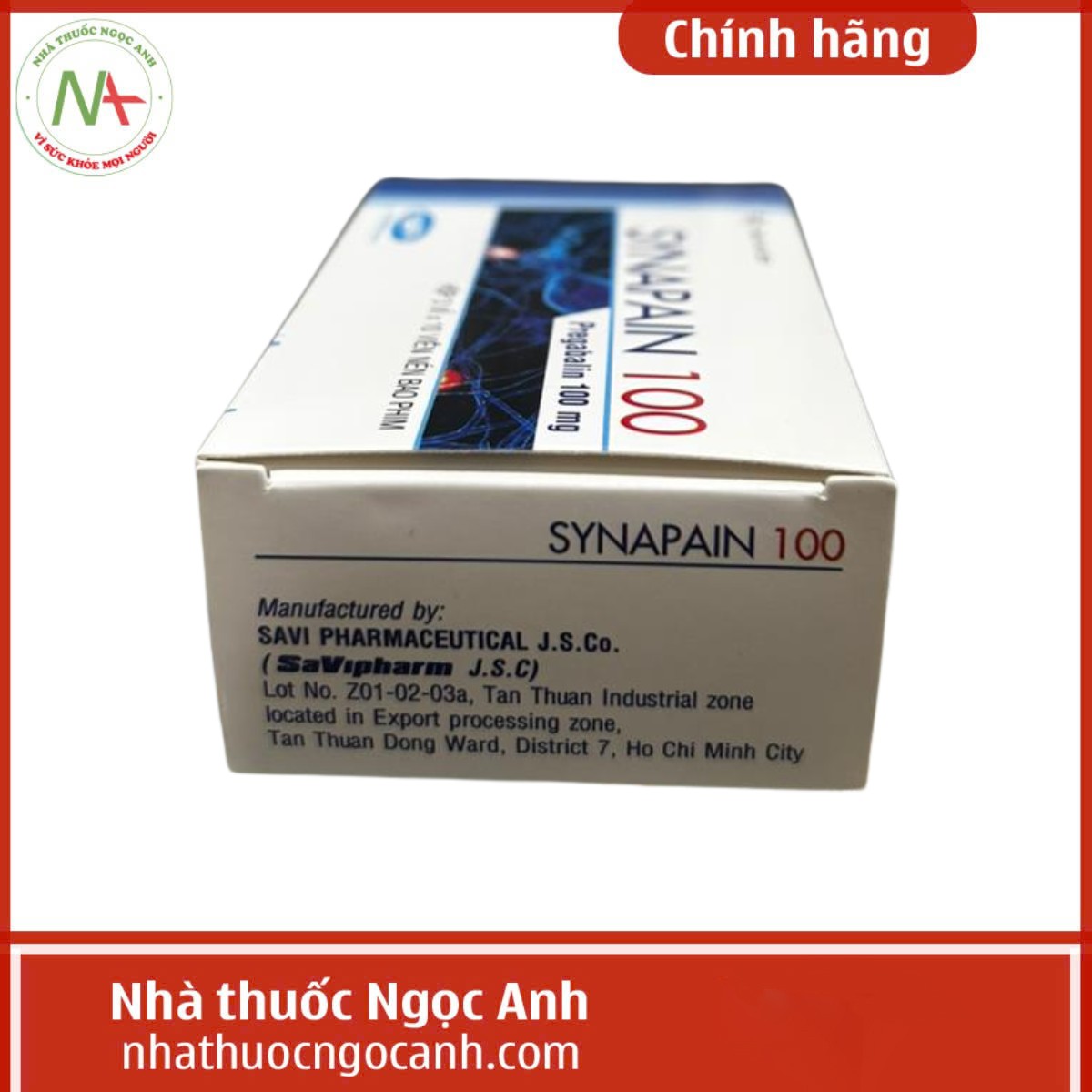 Thuốc Synapain 100 (Pregabalin) có tác dụng gì? mua ở đâu chính hãng?