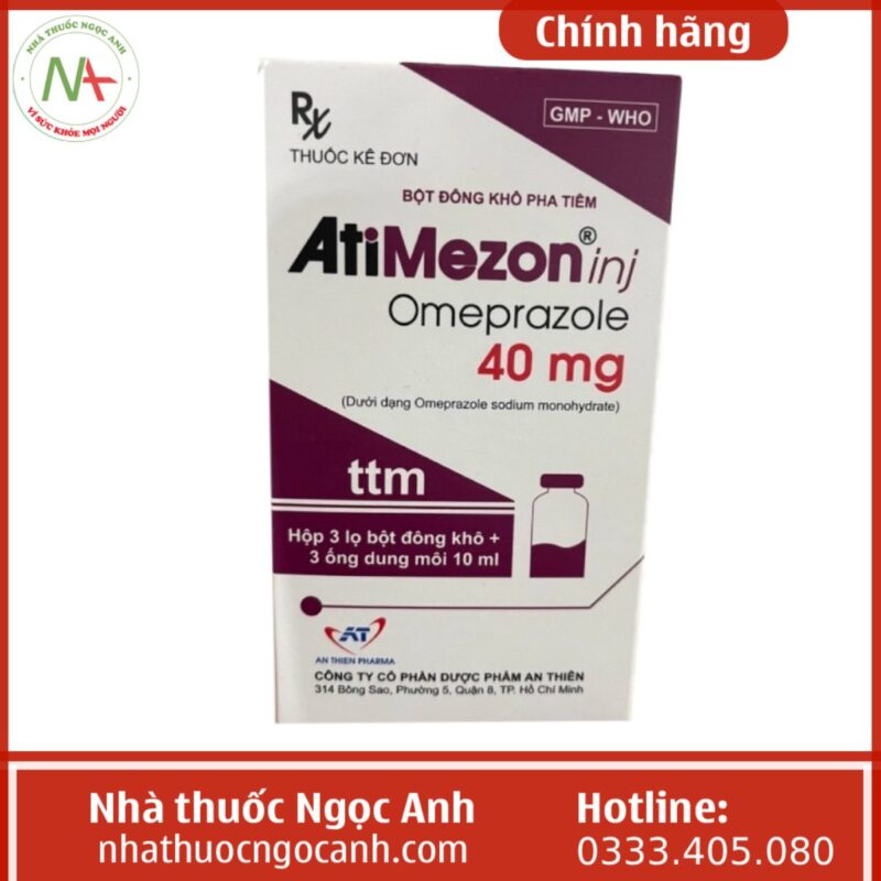 Thuốc Atimezon inj có tác dụng gì? giá bao nhiêu? mua ở đâu