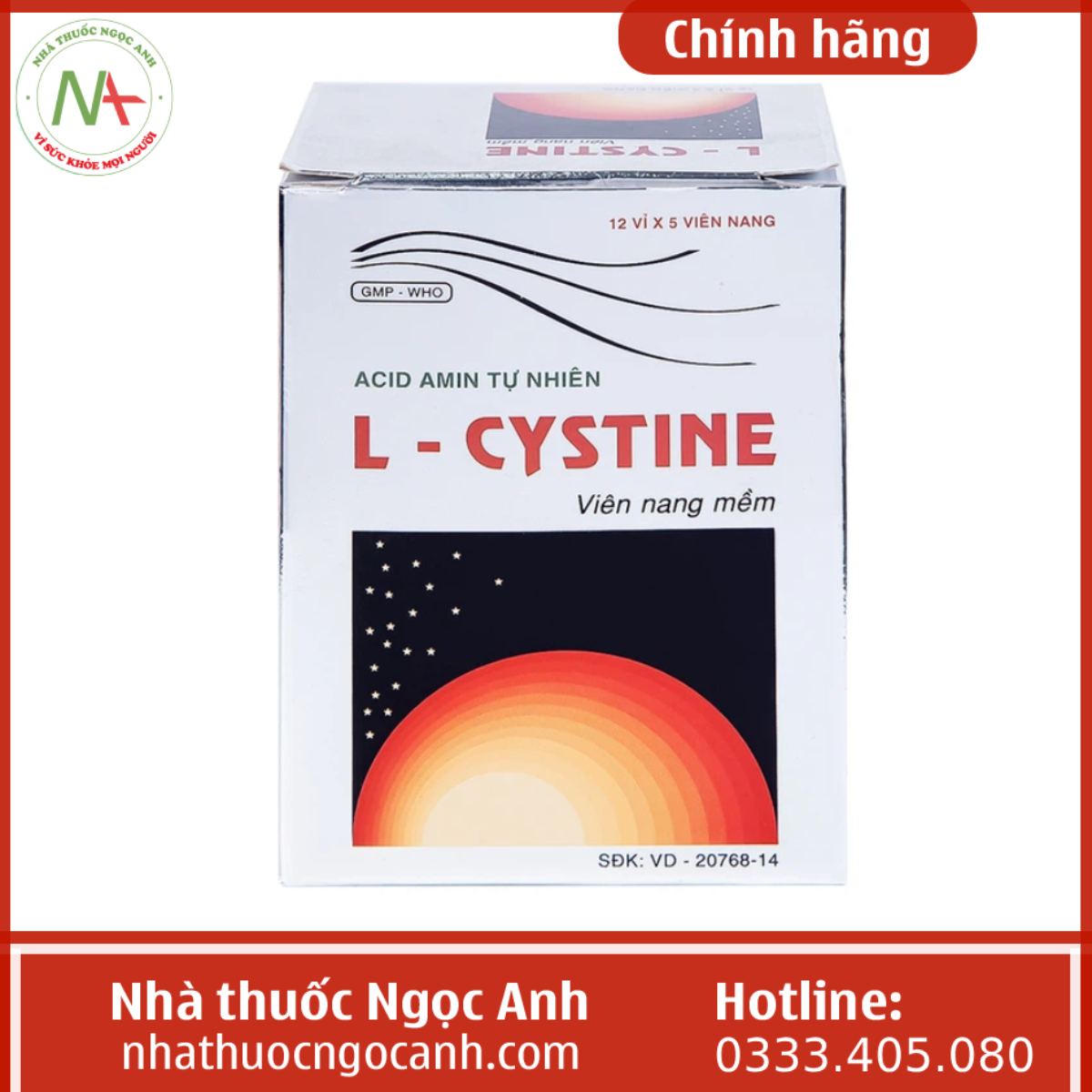 Thuốc L-Cystine 500mg Medisun có tác dụng gì? giá bao nhiêu? mua ở đâu