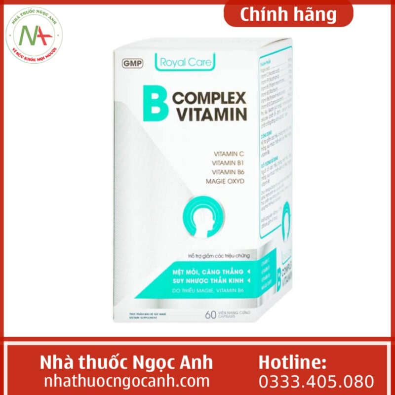 Thuốc B Complex Vitamin Royal Care có tác dụng gì, giá bao nhiêu, mua ở ...