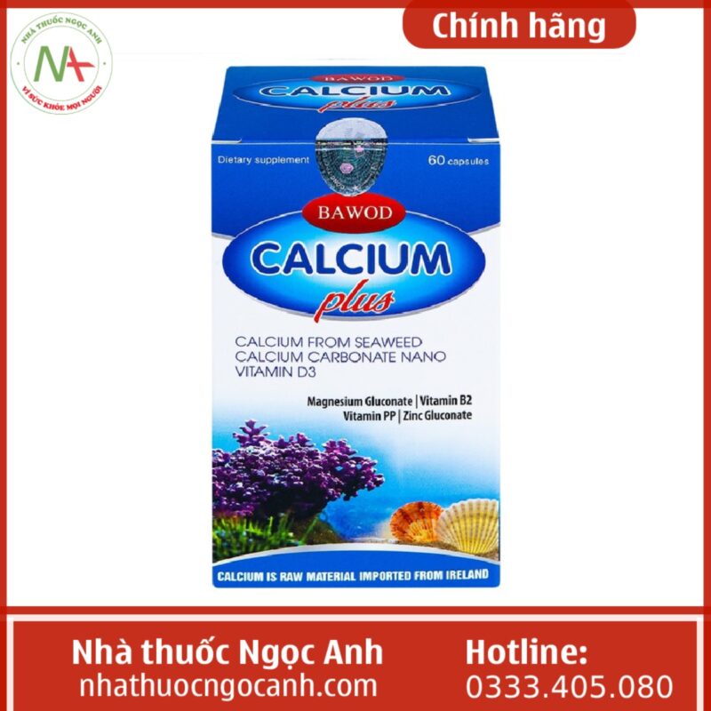 Thuốc Bawod Calcium Plus có tác dụng gì, có tốt không, mua ở đâu, giá ...