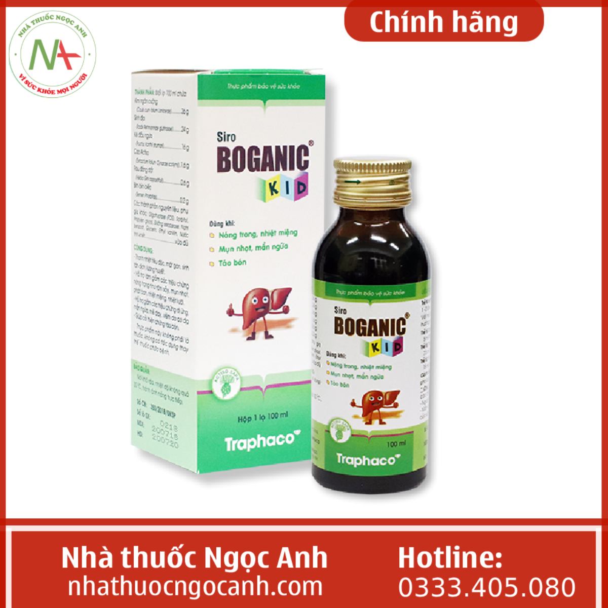 Thuốc Boganic Kid có tốt không? Giá bao nhiêu? Mua ở đâu?