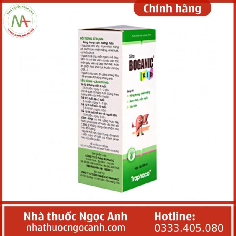 Thuốc Boganic Kid có tốt không? Giá bao nhiêu? Mua ở đâu?