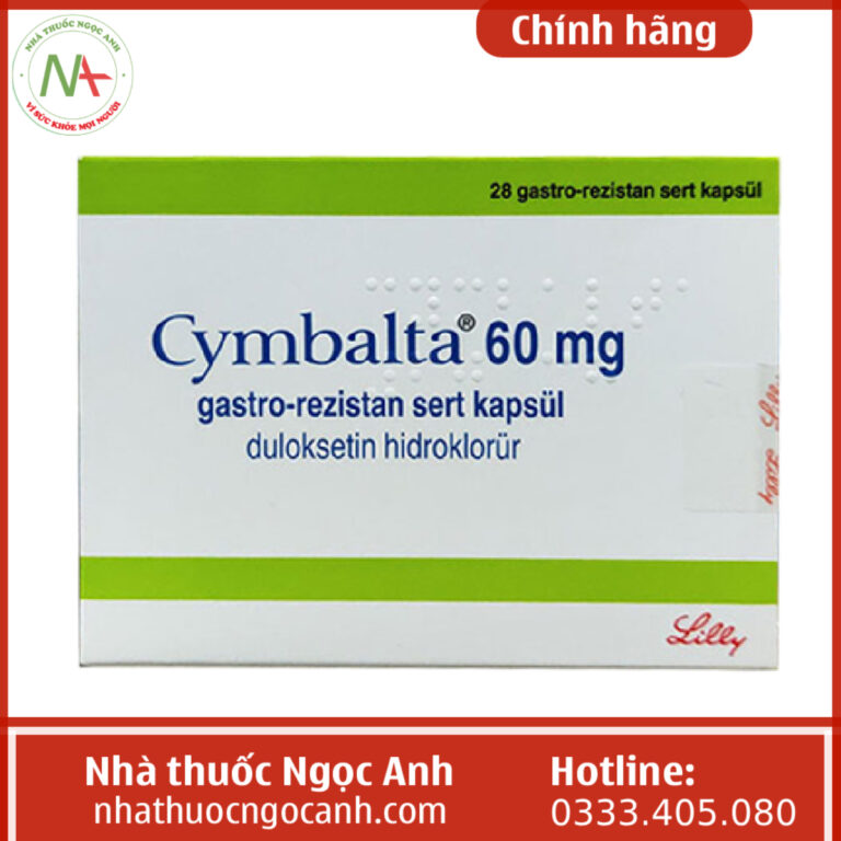 Thuốc Cymbalta 60mg là thuốc gì, giá bao nhiêu? Mua ở đâu?