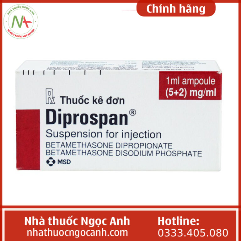 Thuốc Diprospan là thuốc gì, giá bao nhiêu? Mua ở đâu?