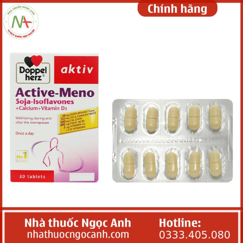 Viên uống Doppelherz Aktiv Active-Meno có tốt không, cách sử dụng, giá ...