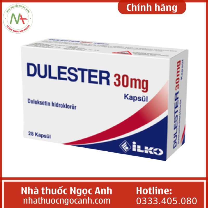 Thuốc Dulester 30 mg là thuốc gì, có tác dụng gì, giá bao nhiêu, mua ở đâu?