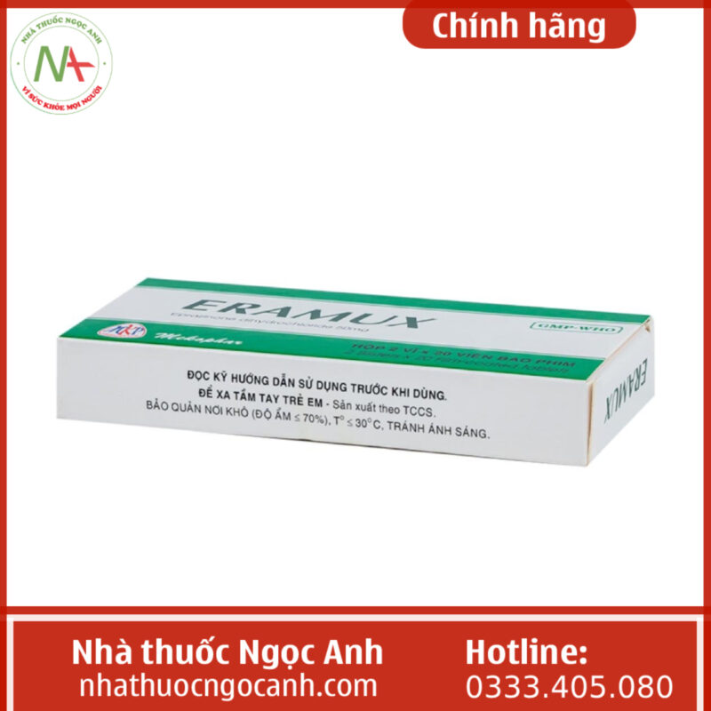 Thuốc Eramux có tốt không, giá bao nhiêu? Mua ở đâu?