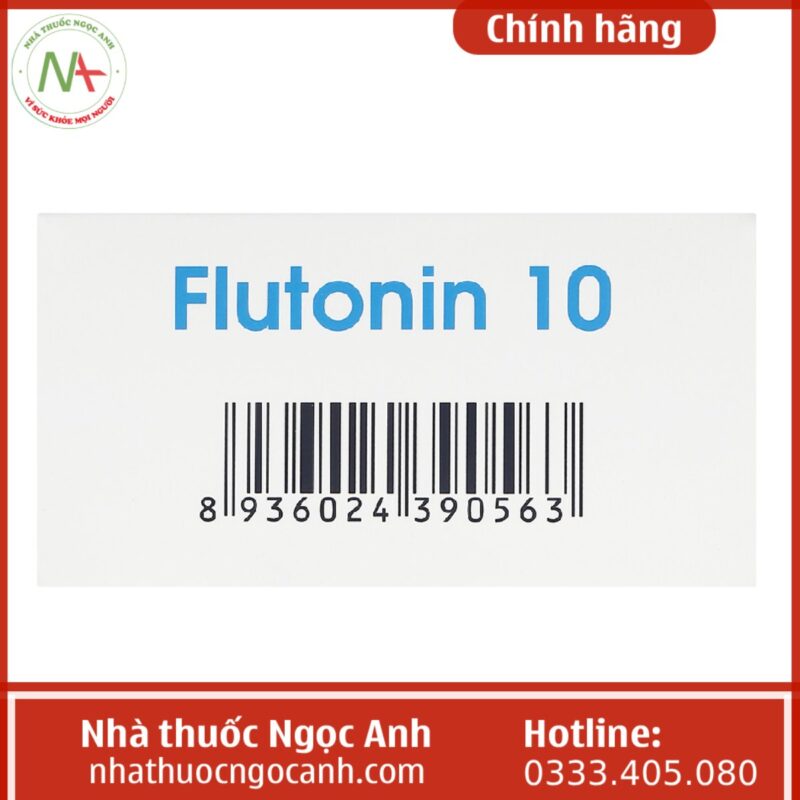 Thuốc Flutonin 10 có tác dụng gì, giá bao nhiêu, mua ở đâu?