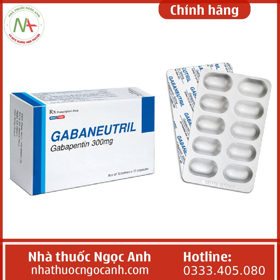Thuốc Gabaneutril 300mg là thuốc gì, giá bao nhiêu, mua ở đâu?