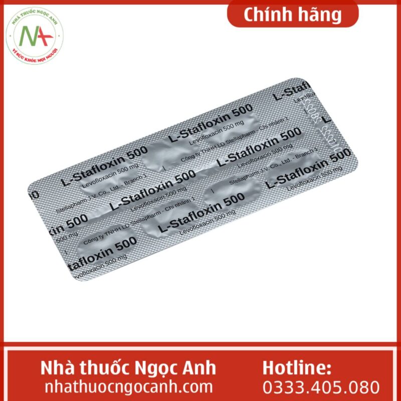 Thuốc L-Stafloxin 500 có tác dụng gì, giá bao nhiêu, mua ở đâu?
