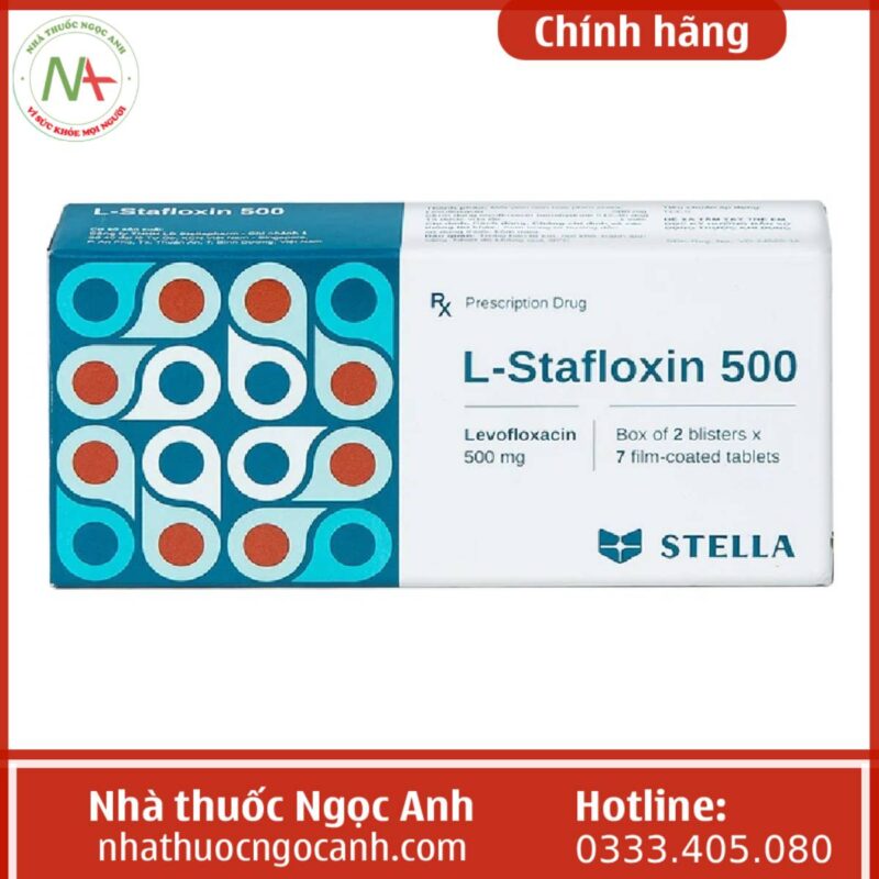 Thuốc L-Stafloxin 500 có tác dụng gì, giá bao nhiêu, mua ở đâu?