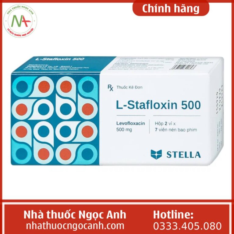 Thuốc L-Stafloxin 500 có tác dụng gì, giá bao nhiêu, mua ở đâu?