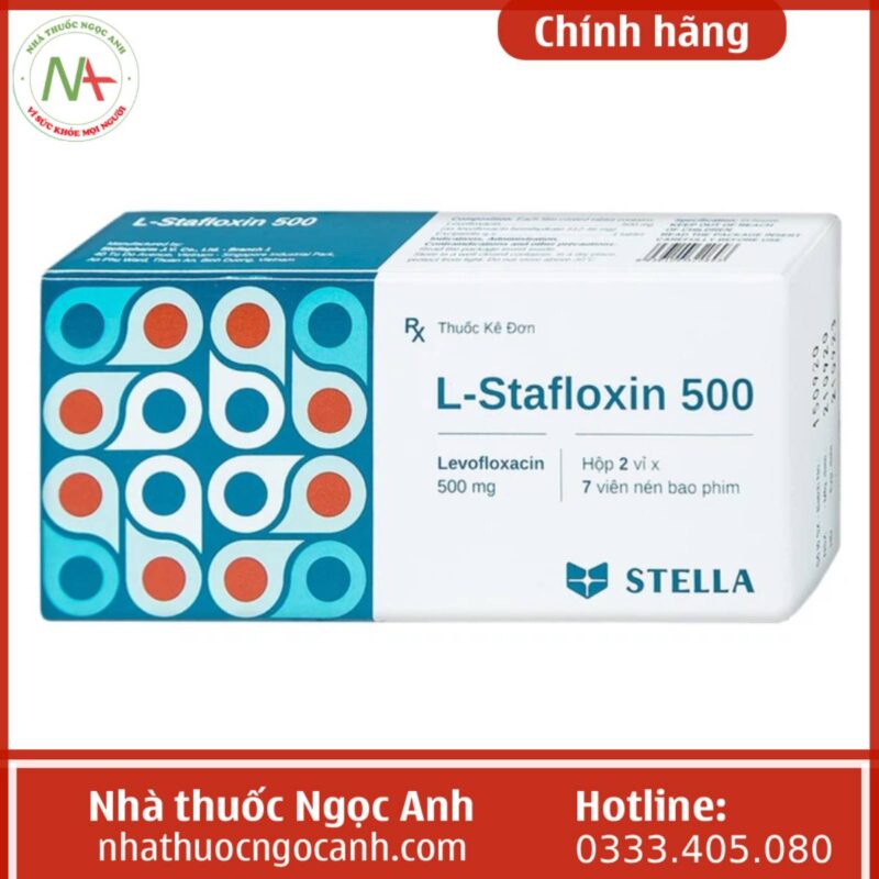 Thuốc L-Stafloxin 500 có tác dụng gì, giá bao nhiêu, mua ở đâu?