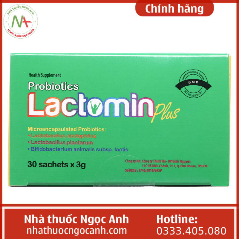 Thuốc Probiotics Lactomin Plus 3g Novarex là thuốc gì, công dụng, giá ...