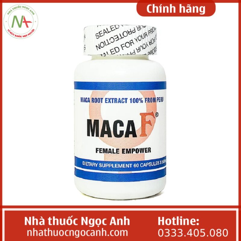 Viên uống nội tiết Maca F Female Empower có tốt không, giá bao nhiêu ...