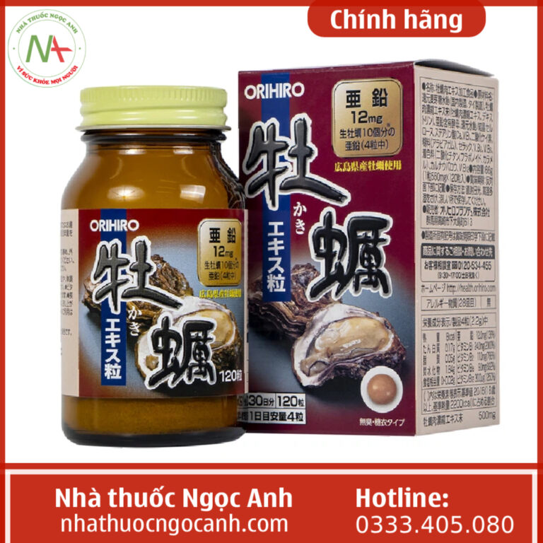Thuốc Orihiro New Oyster Extract có tác dụng gì, có tốt không, giá bao ...
