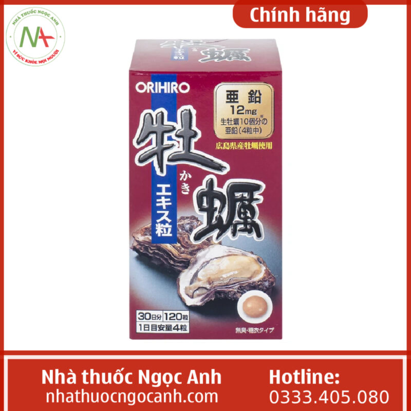 Thuốc Orihiro New Oyster Extract có tác dụng gì, có tốt không, giá bao ...
