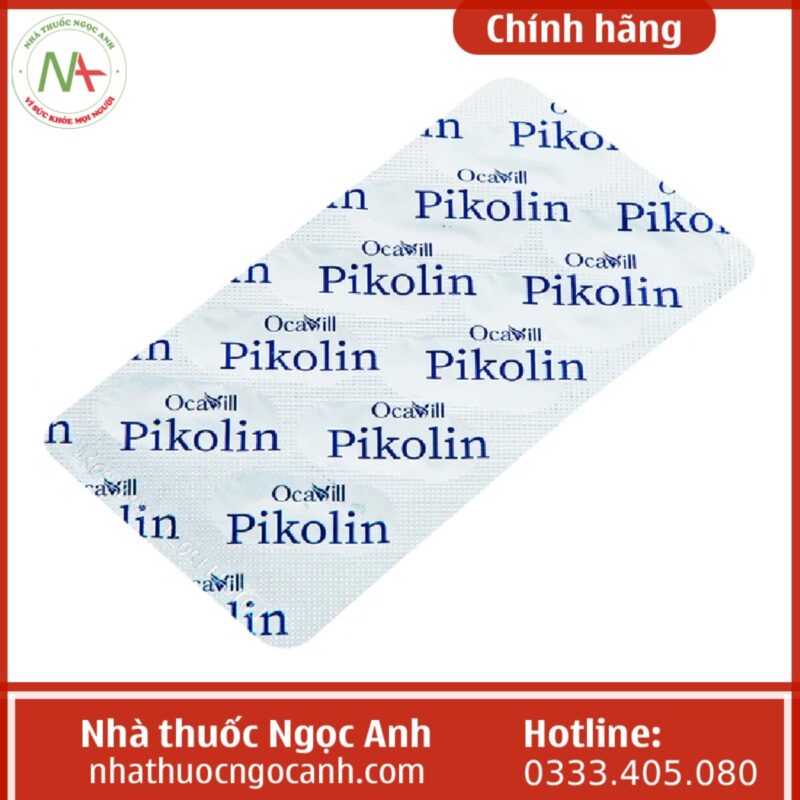 Thuốc Pikolin có tác dụng gì, có tốt không, giá bao nhiêu, của nước nào?