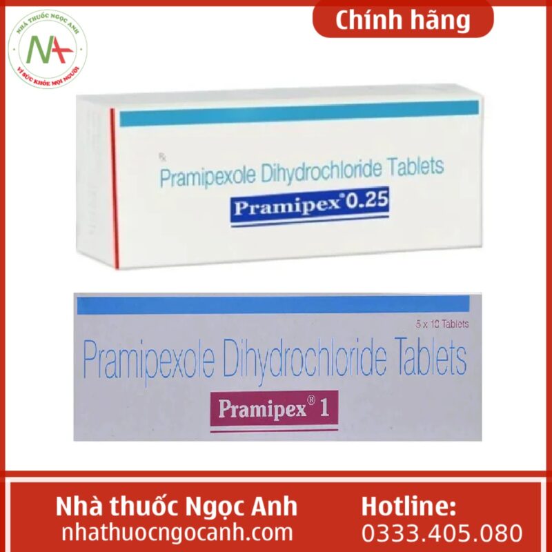 Thuốc Pramipex 0.25 là thuốc gì, giá bao nhiêu? Mua ở đâu?