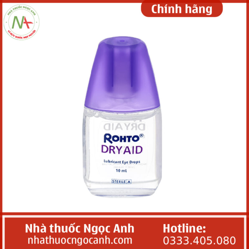 Thuốc nhỏ mắt Rohto Dry Aid giá bao nhiêu? Mua ở đâu?
