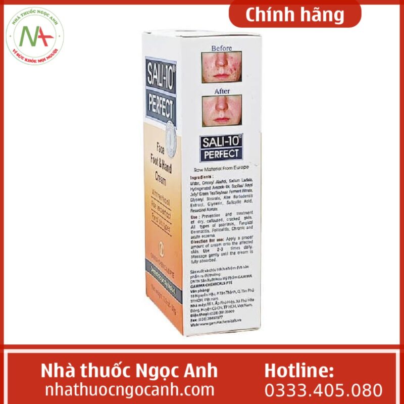 Thuốc Sali-10 Perfect có tốt không, có tác dụng gì, giá bao nhiêu, mua ...