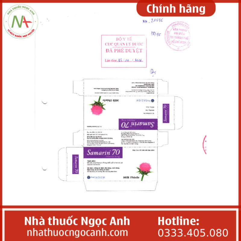 Thuốc Samarin 70 là thuốc gì, giá bao nhiêu, mua ở đâu?