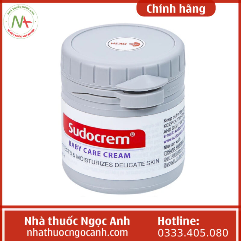 Thuốc trị hăm Sudocrem có tác dụng gì, giá bao nhiêu, mua ở đâu?