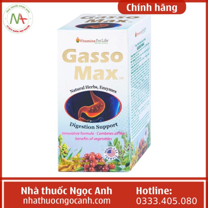 Thuốc Gasso Max có tốt không? giá bao nhiêu? mua ở đâu