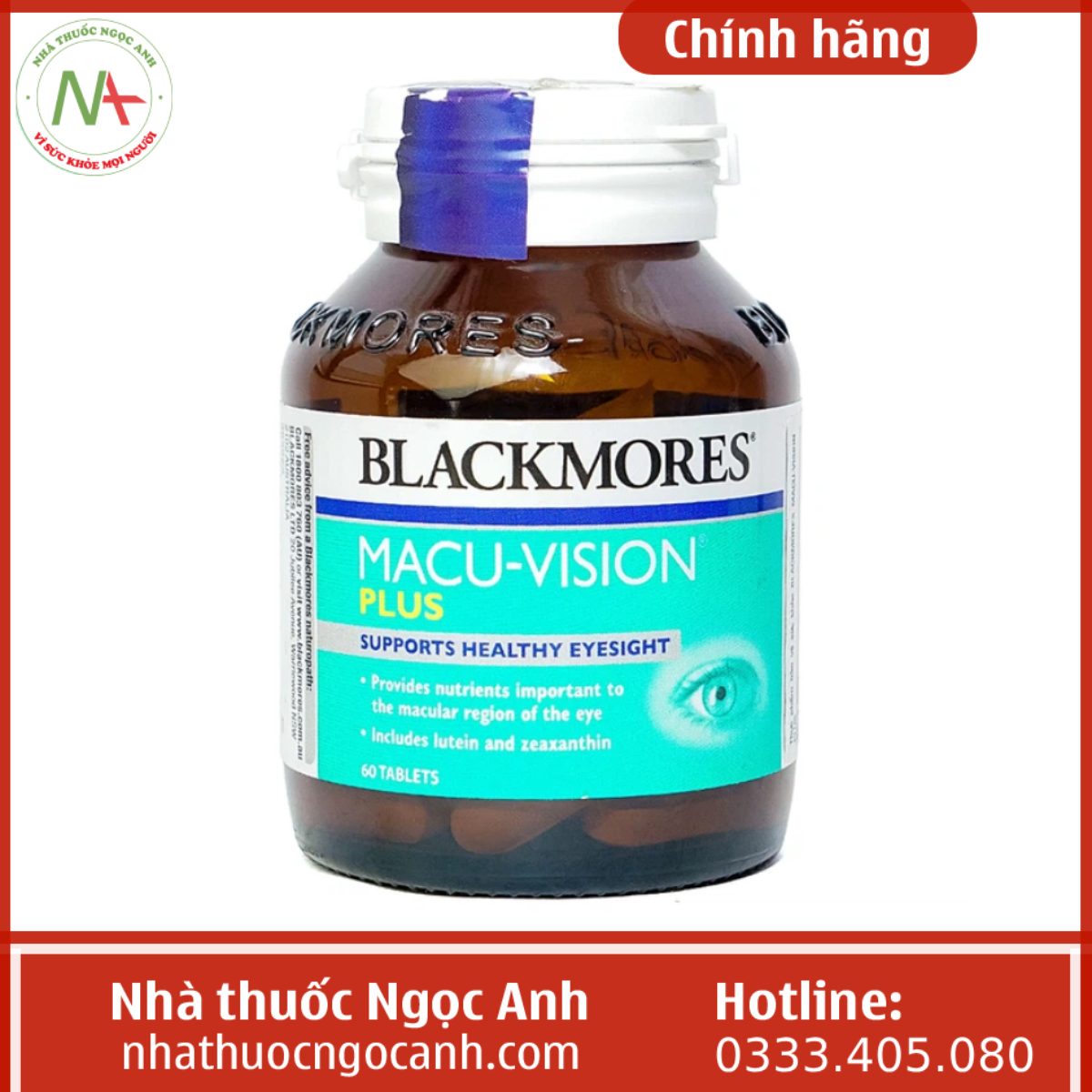 Thuốc Blackmores Macu-Vision Plus có tốt không? giá bao nhiêu? mua ở đâu