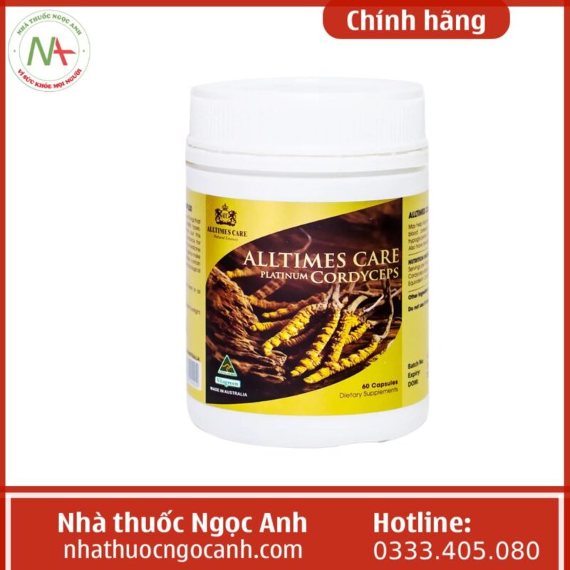Alltimes Care Platinum Cordyceps giá bao nhiêu, mua ở đâu