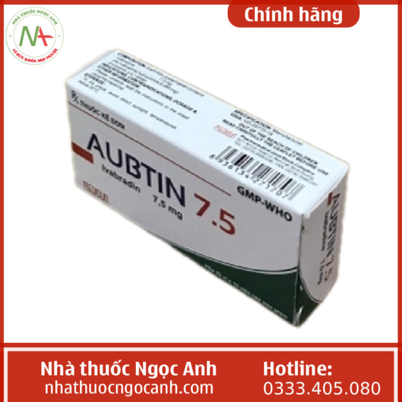 Thuốc Aubtin 7.5 có tác dụng gì, giá bao nhiêu, mua ở đâu?