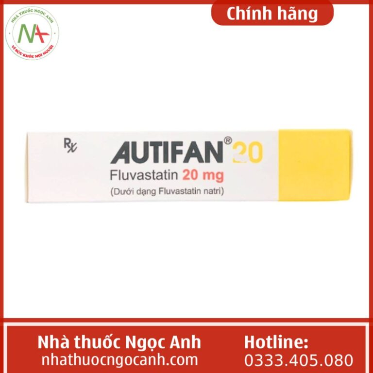 Thuốc Autifan 20 mg là thuốc gì, giá bao nhiêu, mua ở đâu?