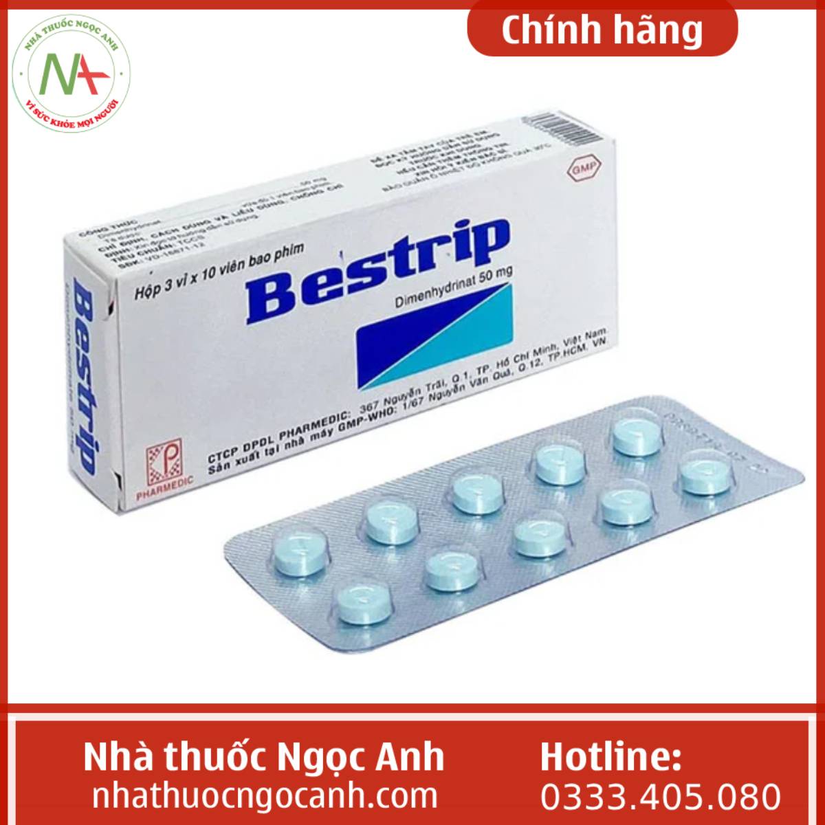 Thuốc Bestrip là thuốc gì, giá bao nhiêu, mua ở đâu?