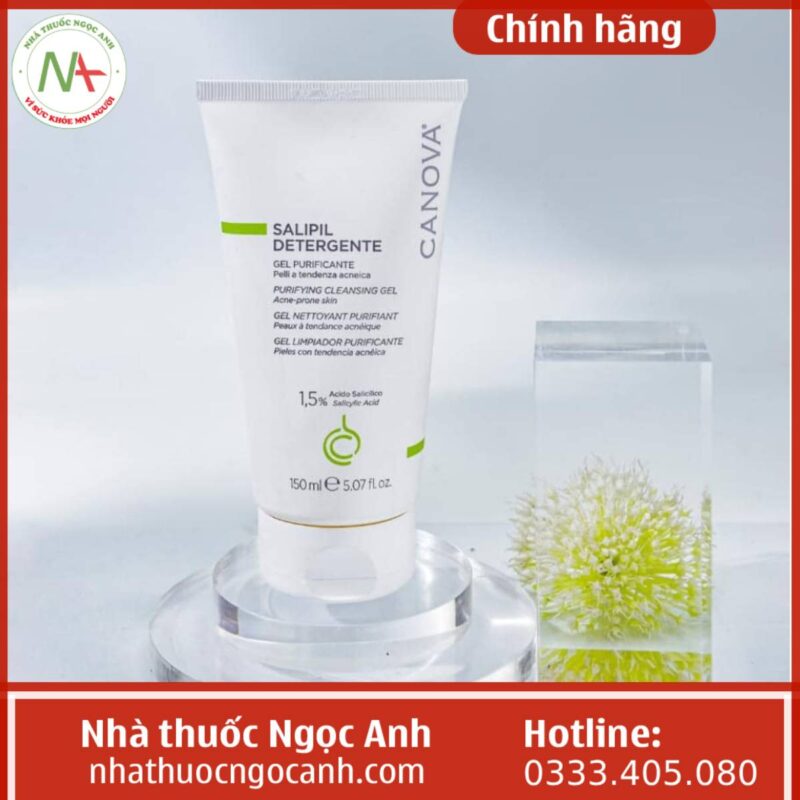 Sữa rửa mặt Canova Salipil Detergente Purifying Cleansing Gel 150ml giá ...