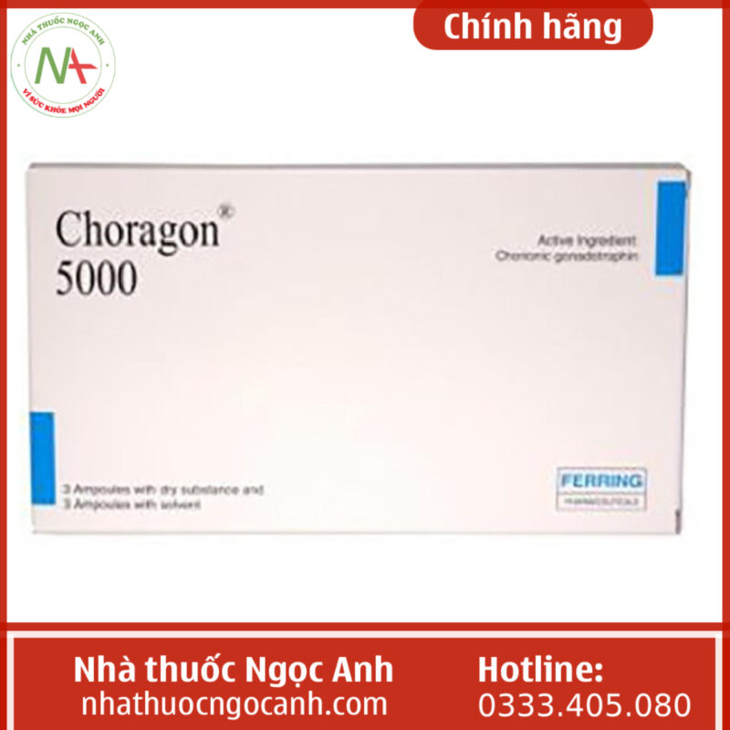 Thuốc Choragon 5000 là thuốc gì, giá bao nhiêu, mua ở đâu?