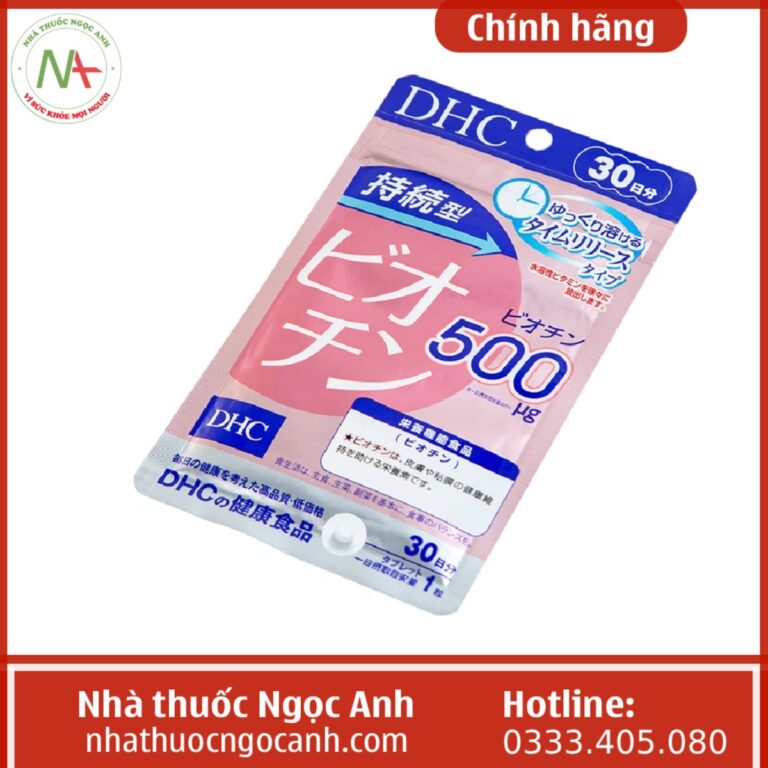 Viên uống DHC Sustained Release Biotin có tốt không, uống khi nào, giá ...