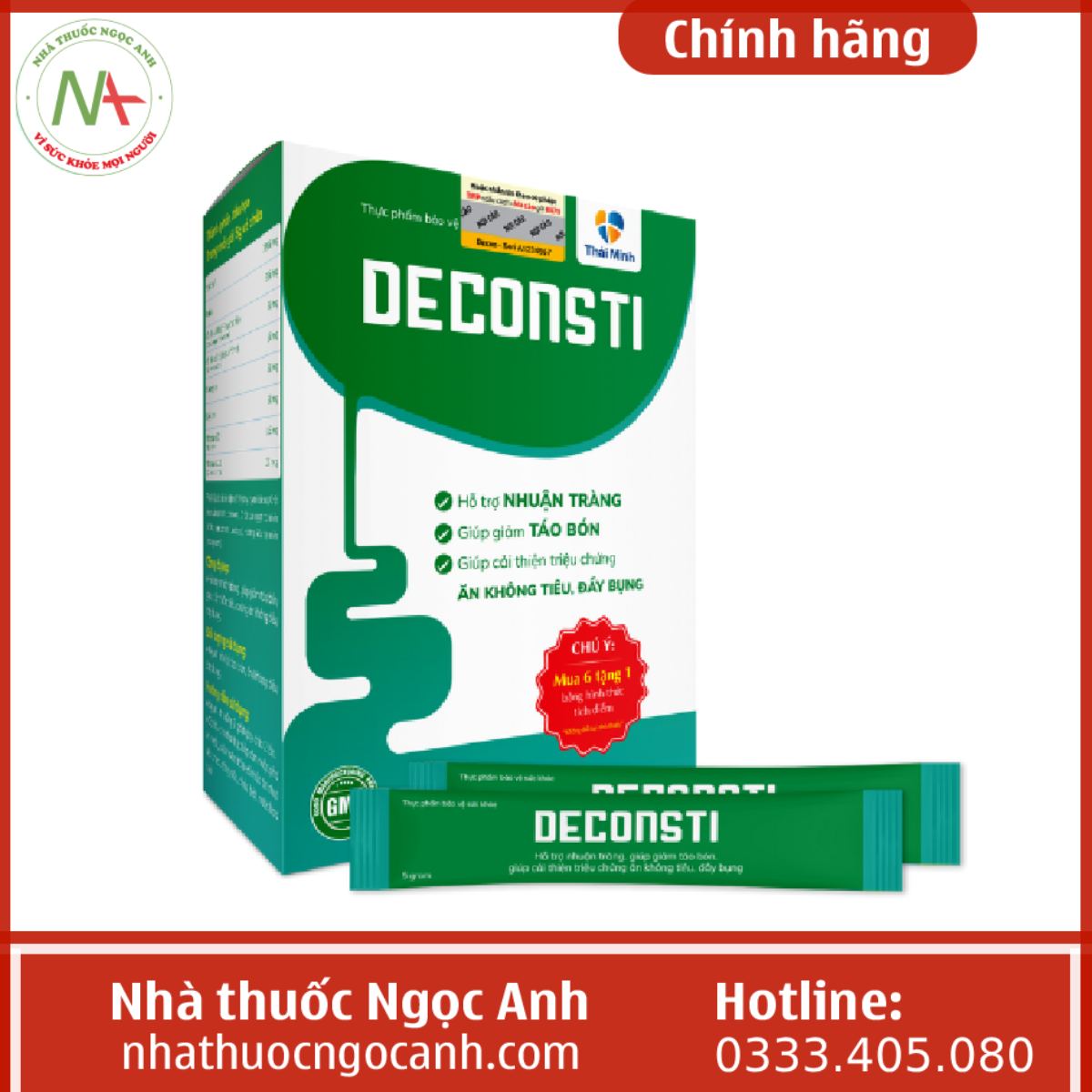 Thuốc Deconsti có tác dụng gì? Giá bao nhiêu? Mua ở đâu?