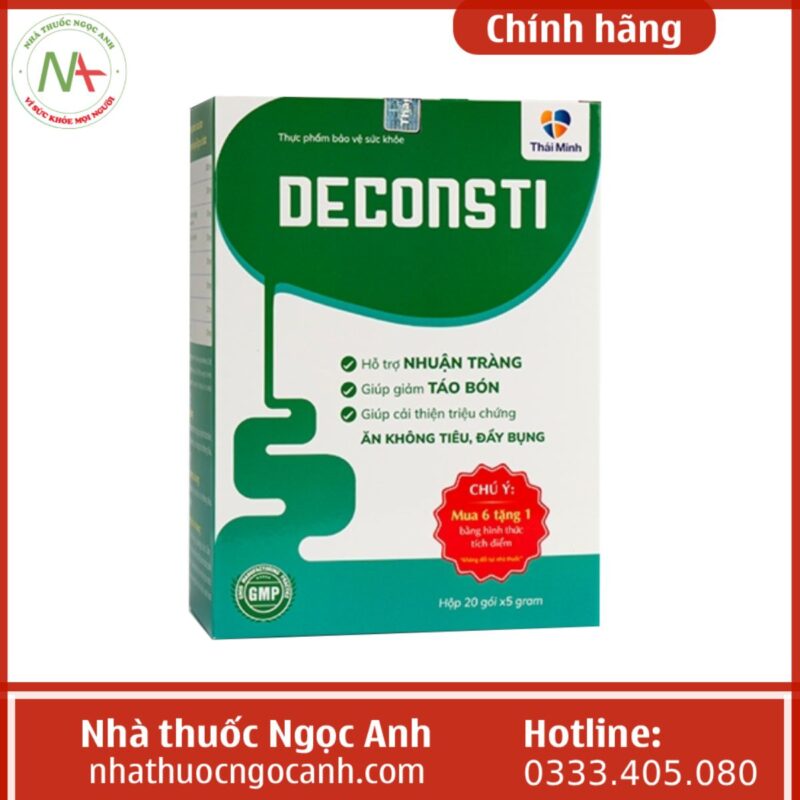 Thuốc Deconsti có tác dụng gì? Giá bao nhiêu? Mua ở đâu?
