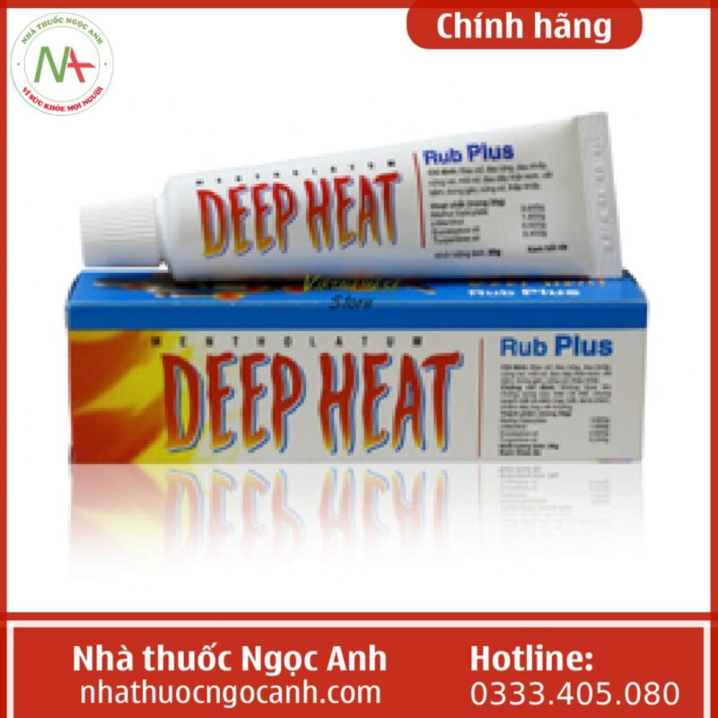 Thuốc Deep Heat Rub Plus là gì? Giá bao nhiêu? Mua ở đâu?