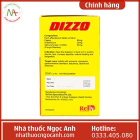 Viên sủi tiêu hóa Dizzo Effervescent Tablets uống khi nào, dùng cho trẻ mấy tuổi?