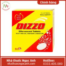 Viên sủi tiêu hóa Dizzo Effervescent Tablets uống khi nào, dùng cho trẻ ...