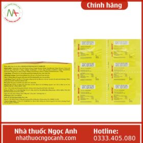 Viên sủi tiêu hóa Dizzo Effervescent Tablets uống khi nào, dùng cho trẻ mấy tuổi?