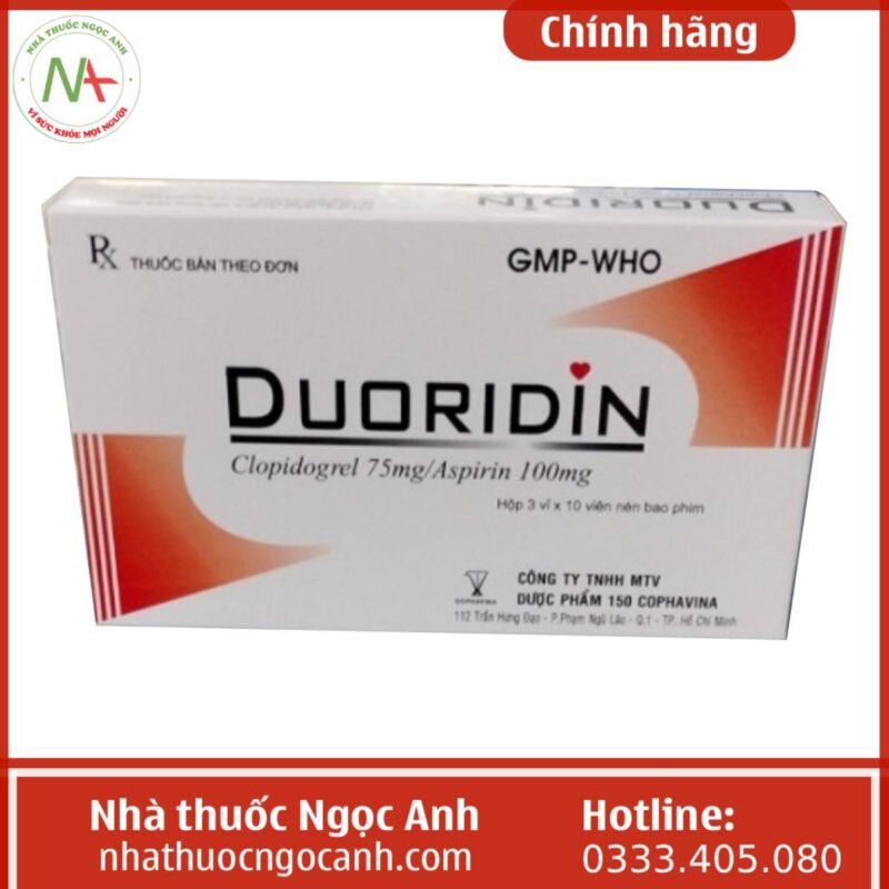 Thuốc Duoridin là thuốc gì, giá bao nhiêu, mua ở đâu?