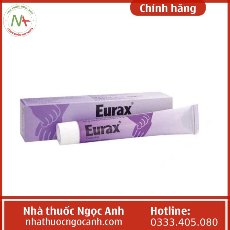 Thuốc bôi da Eurax 20g có tác dụng gì, mua ở đâu, giá bao nhiêu?