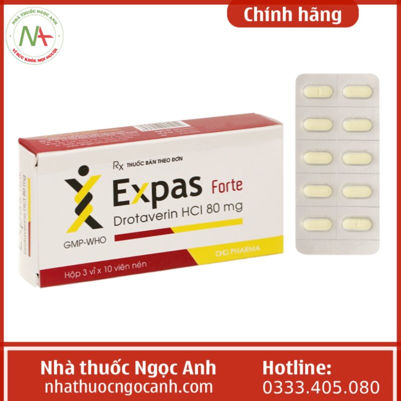 Drotaverin là thuốc gì, có tác dụng gì, cơ chế tác dụng?