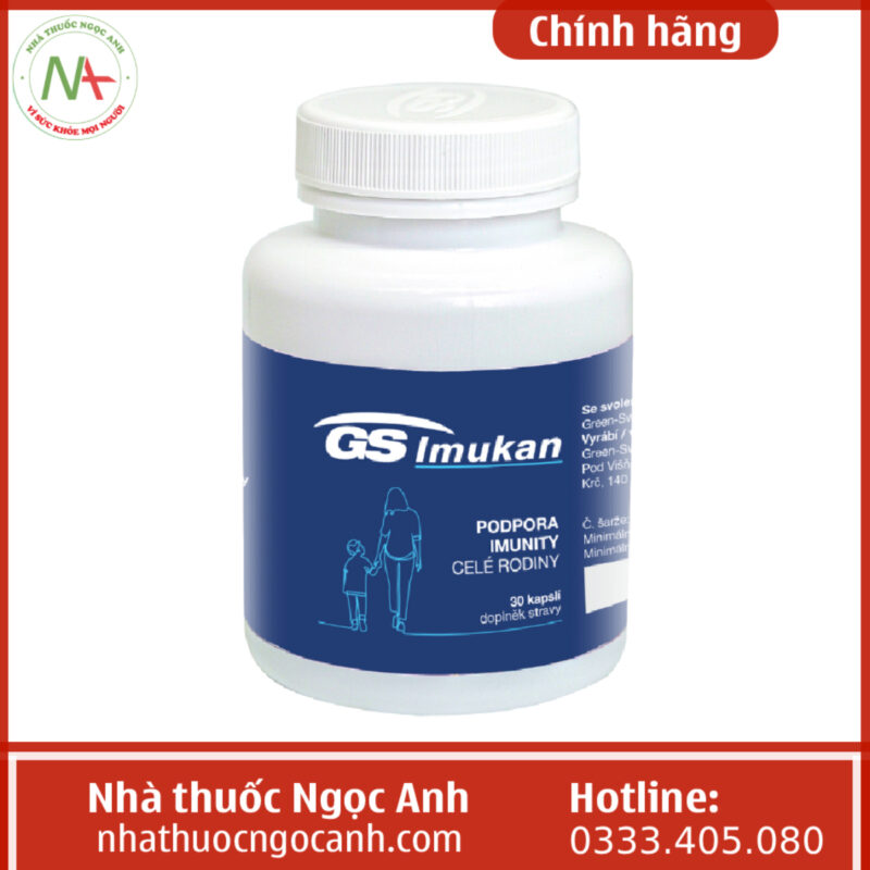 Thuốc GS Imukan có tác dụng gì, giá bao nhiêu, mua ở đâu?