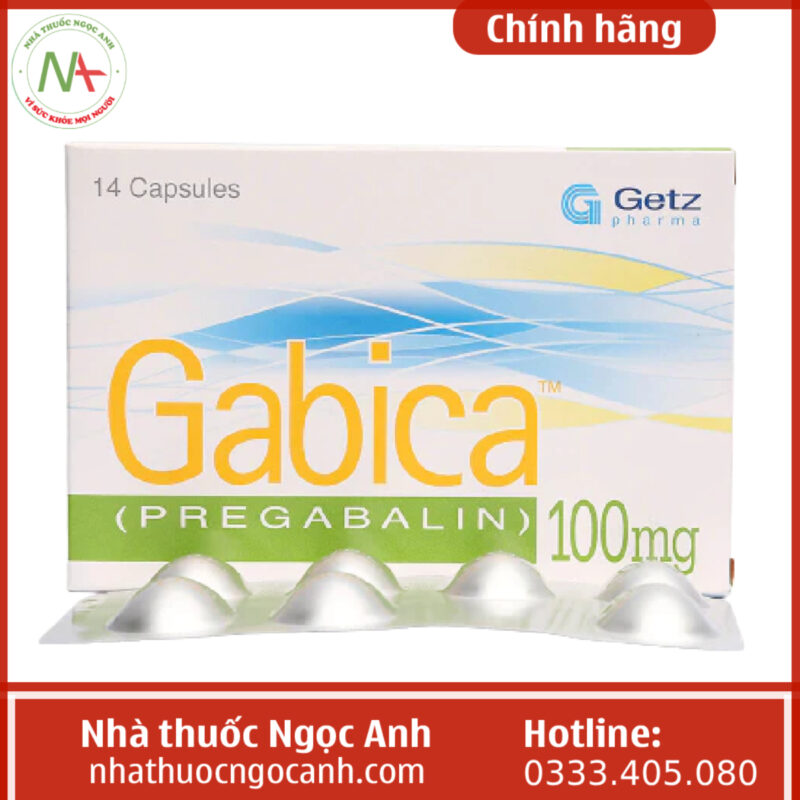 Thuốc Gabica Capsule 100mg giá bao nhiêu? Mua ở đâu?